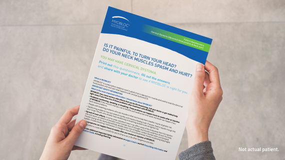 About Cervical Dystonia & Treatment Options | MYOBLOC